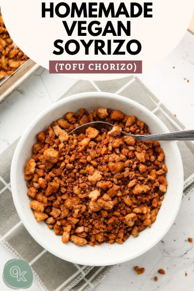 Easy Soyrizo Recipe (Vegan Tofu Chorizo) - Okonomi Kitchen