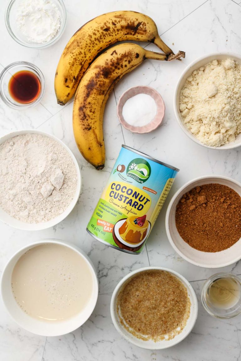 Vegan Banana Snack Cake (Healthy + Easy) - Okonomi Kitchen
