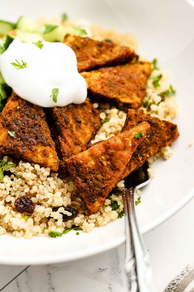 Tandoori Tempeh Bowls (Vegan + Gluten Free) - Okonomi Kitchen