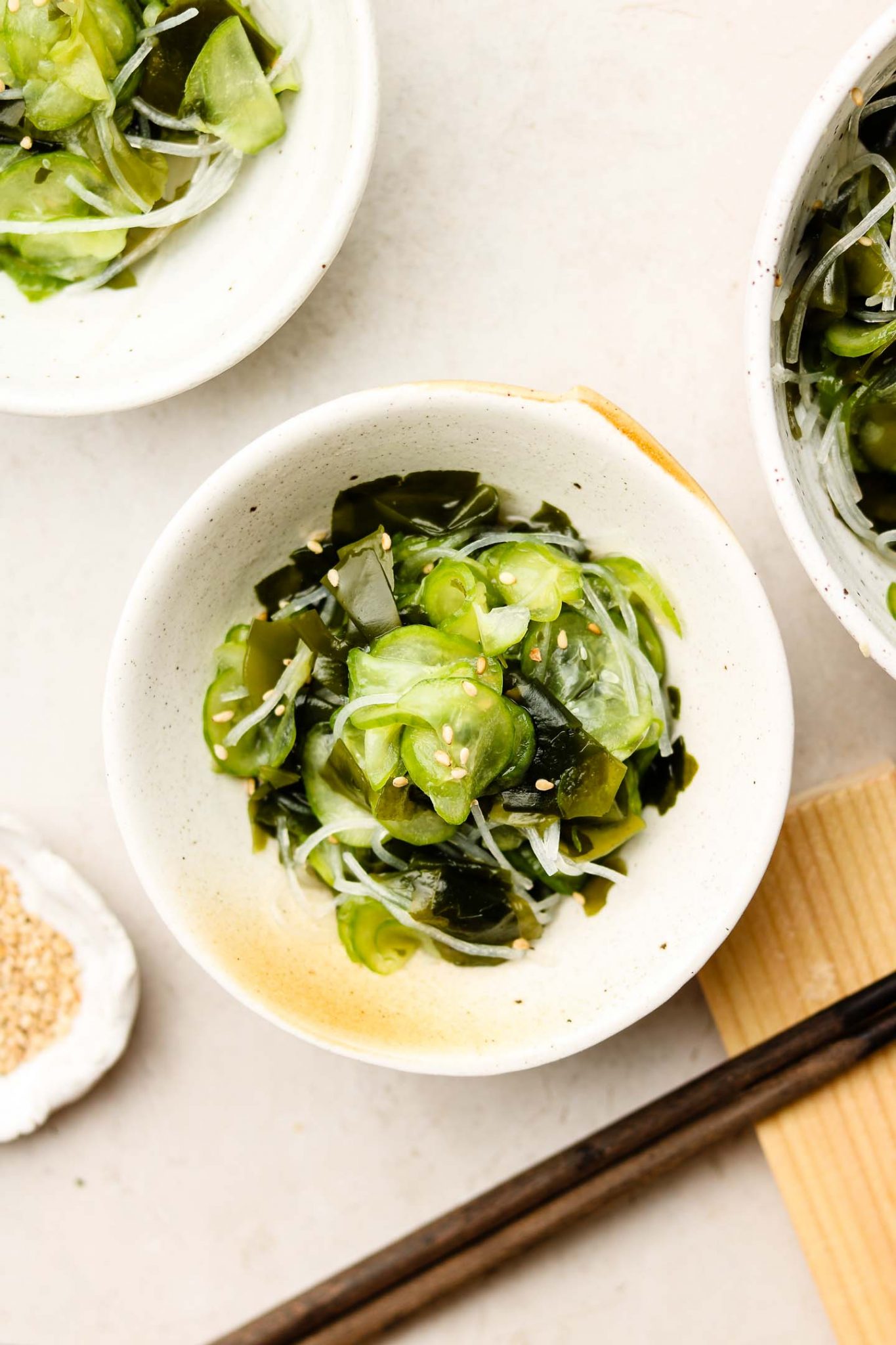 Sunomono (Japanese Cucumber Salad) - Okonomi Kitchen