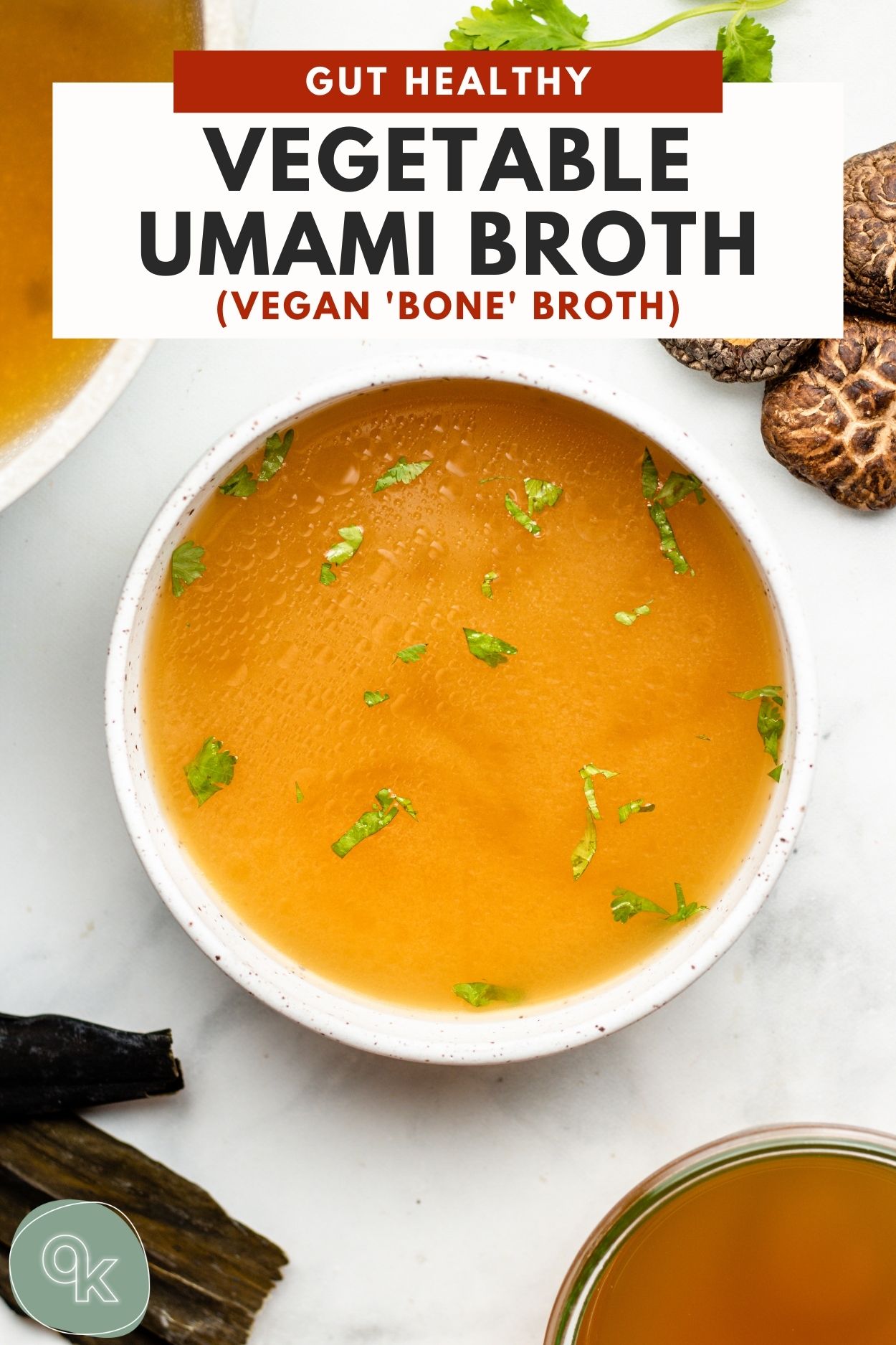 Gut-Healthy Vegetable Umami Broth (Vegan 'Bone' Broth) - Okonomi Kitchen