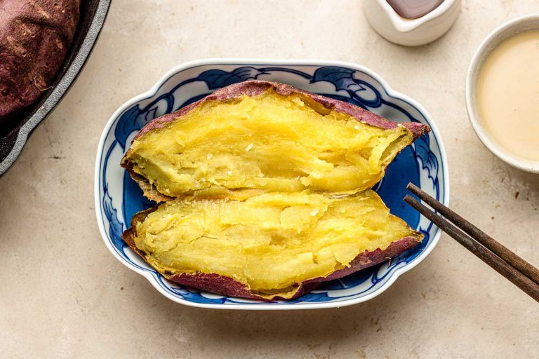 Baked Japanese Sweet Potatoes (Authentic Yaki Imo) - Okonomi Kitchen