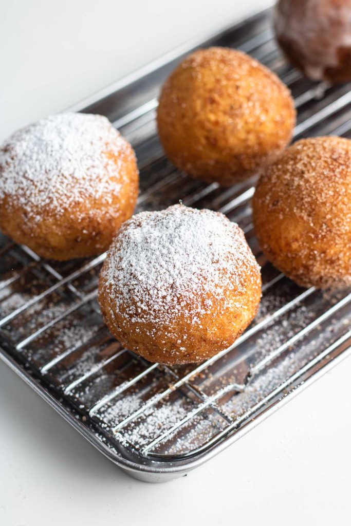 Tofu Donuts (Donut holes) - Okonomi Kitchen