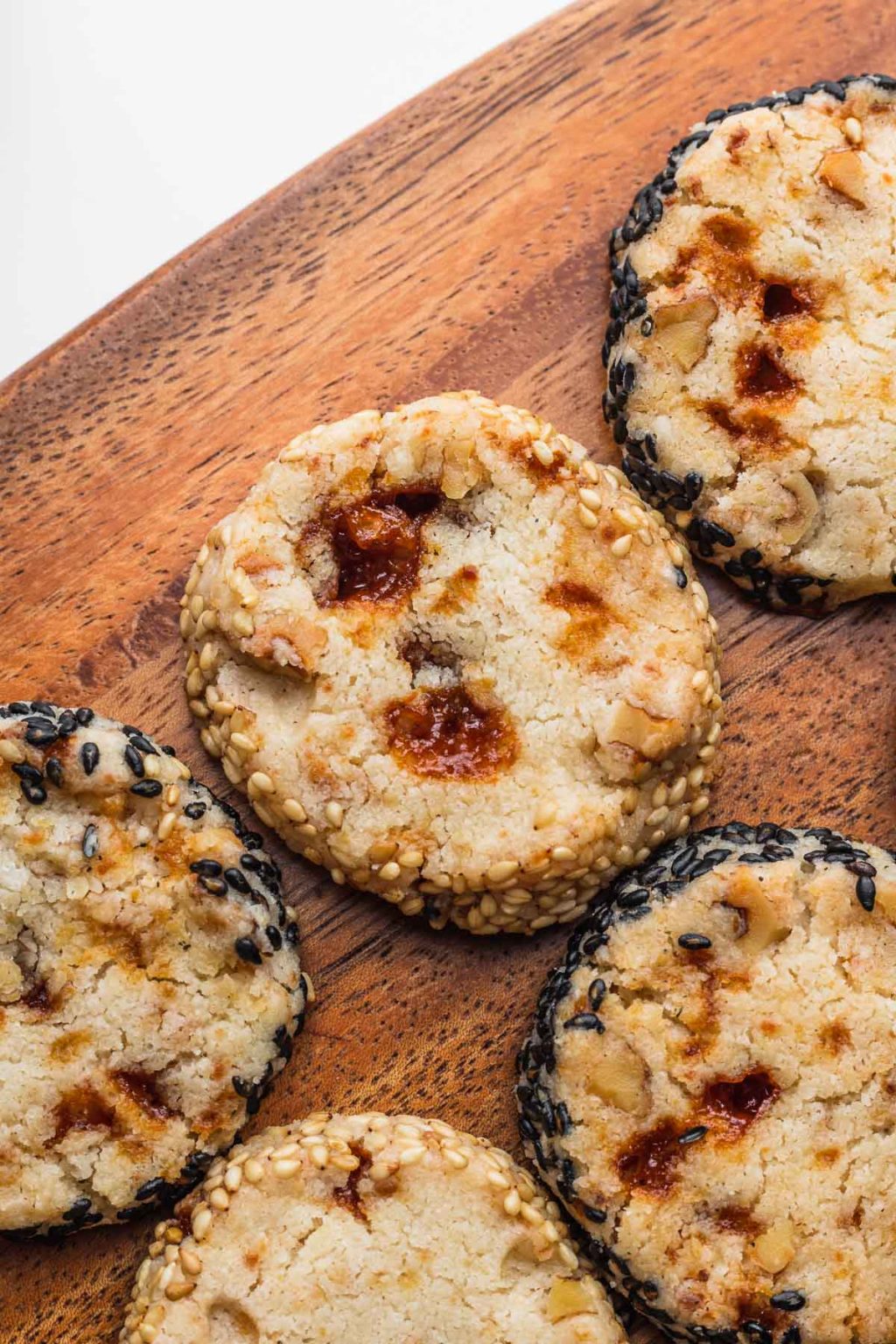Soy Toffee Brown Butter Shortbread Cookies - Okonomi Kitchen