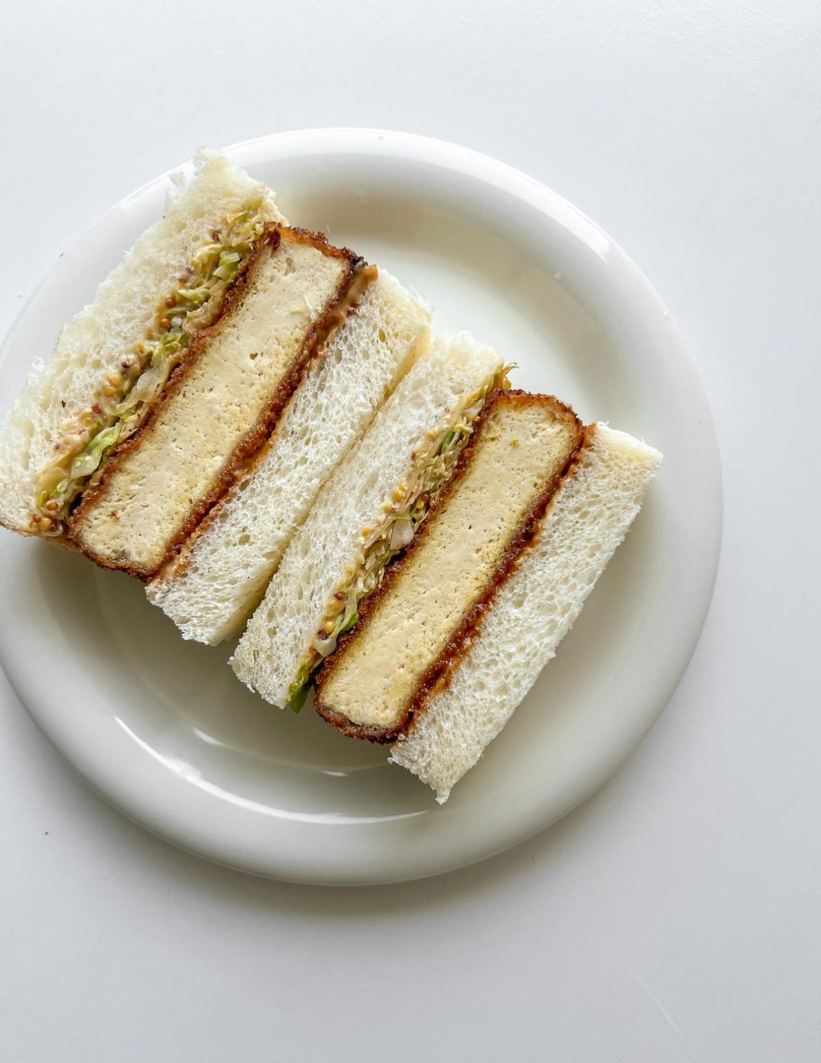 Tofu Katsu Sando (豆腐カツサンド) - Okonomi Kitchen