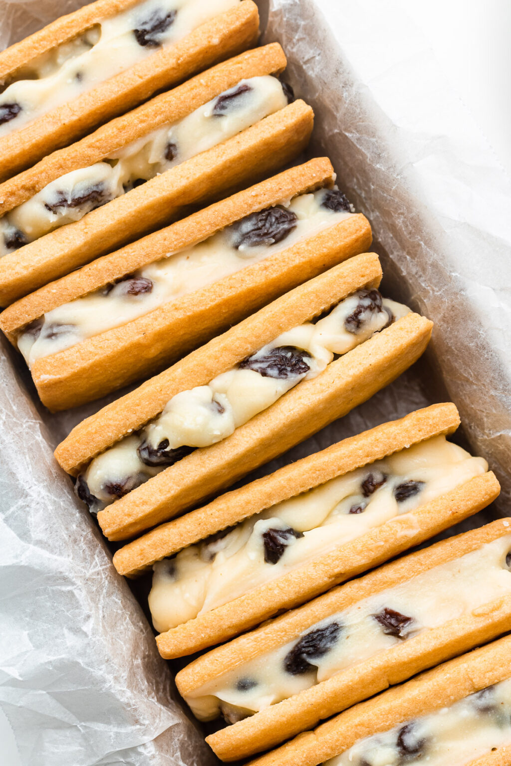 Rum Raisin Butter Sandwich Cookies (Marusei Copycat Recipe) レーズンバターサンド ...