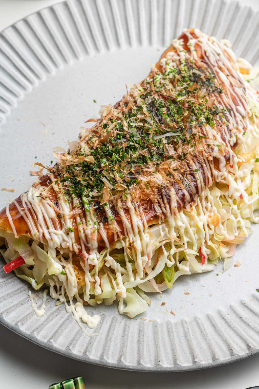 Kyabetsu Yaki (Japanese Cabbage Pancake) キャベツ焼き - Okonomi Kitchen