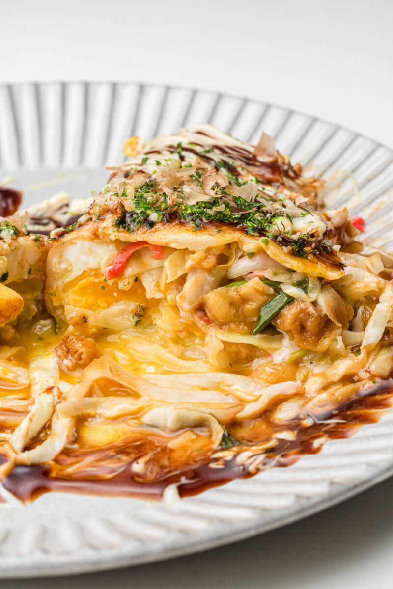 Kyabetsu Yaki (Japanese Cabbage Pancake) キャベツ焼き - Okonomi Kitchen