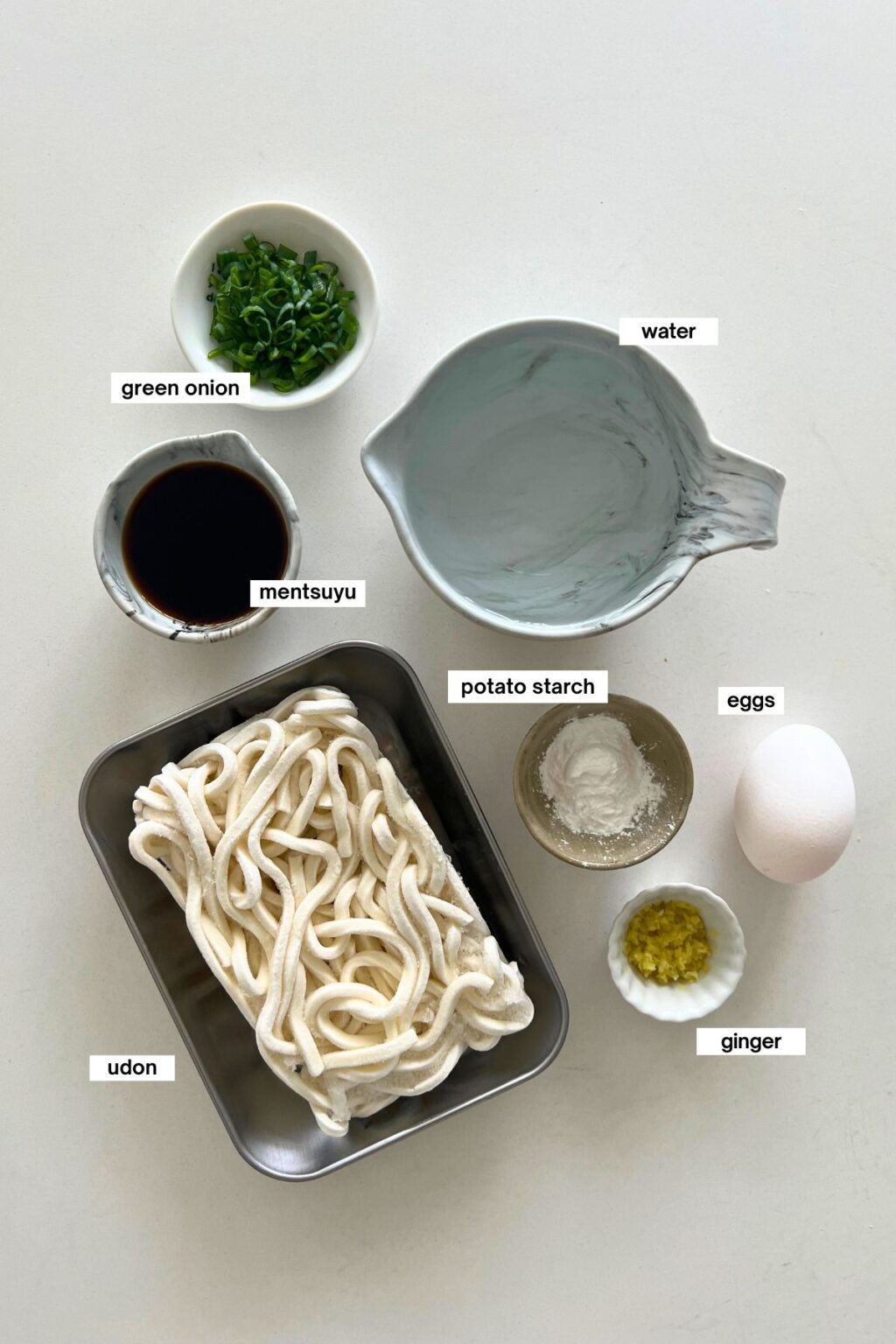 Tamago Toji Udon (Egg Drop Udon Noodle Soup) 卵とじうどん - Okonomi Kitchen