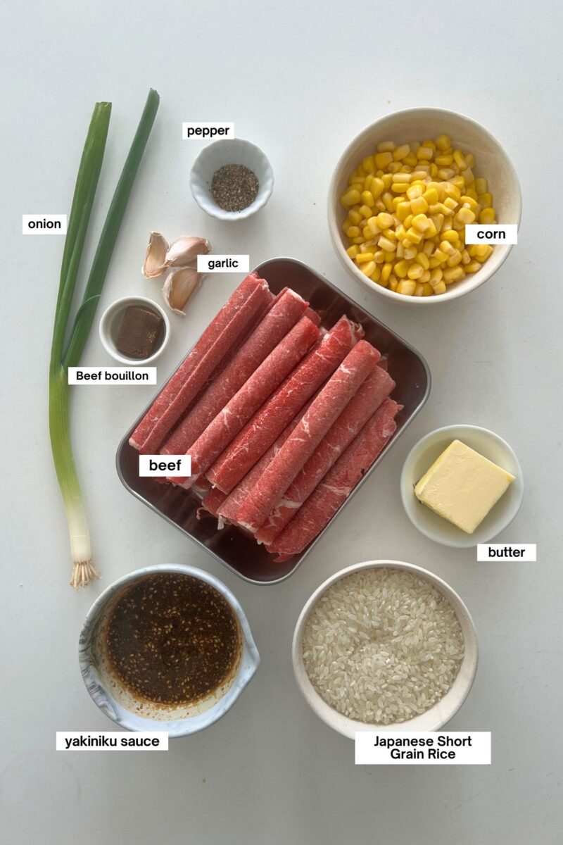 Rice Cooker Beef Pepper Rice (Pepper Lunch) - Okonomi Kitchen