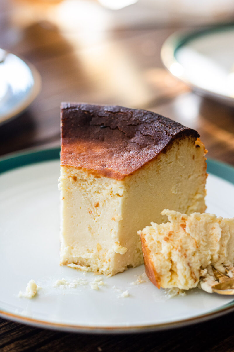 Basque Cheesecake - Okonomi Kitchen