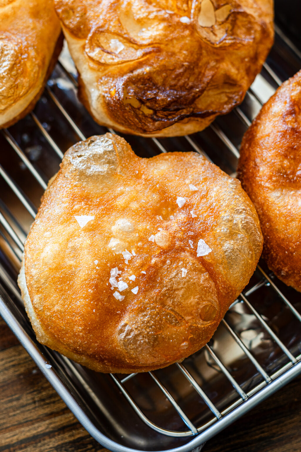 Focaccia Donuts (Fried Focaccia Dough) - Okonomi Kitchen