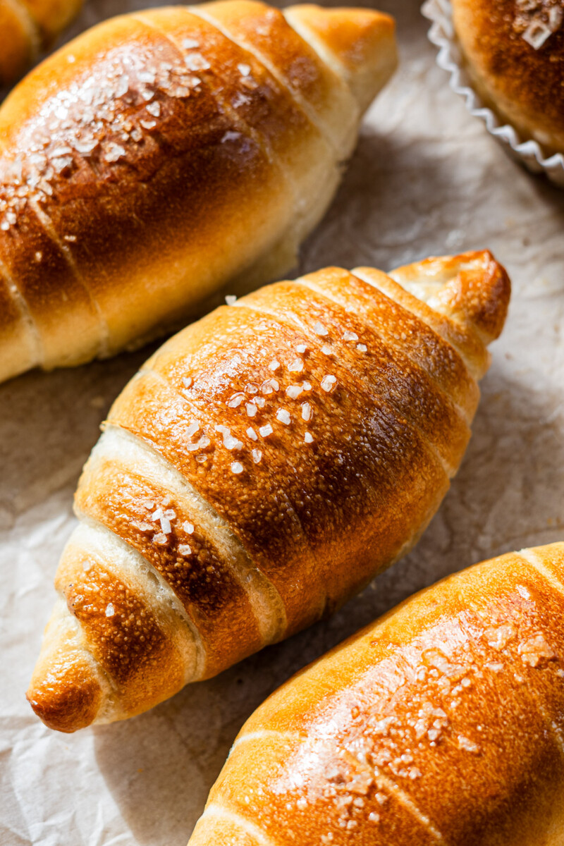 Shio Pan Bagels (Butter Bagels) 塩パンベーグル - Okonomi Kitchen