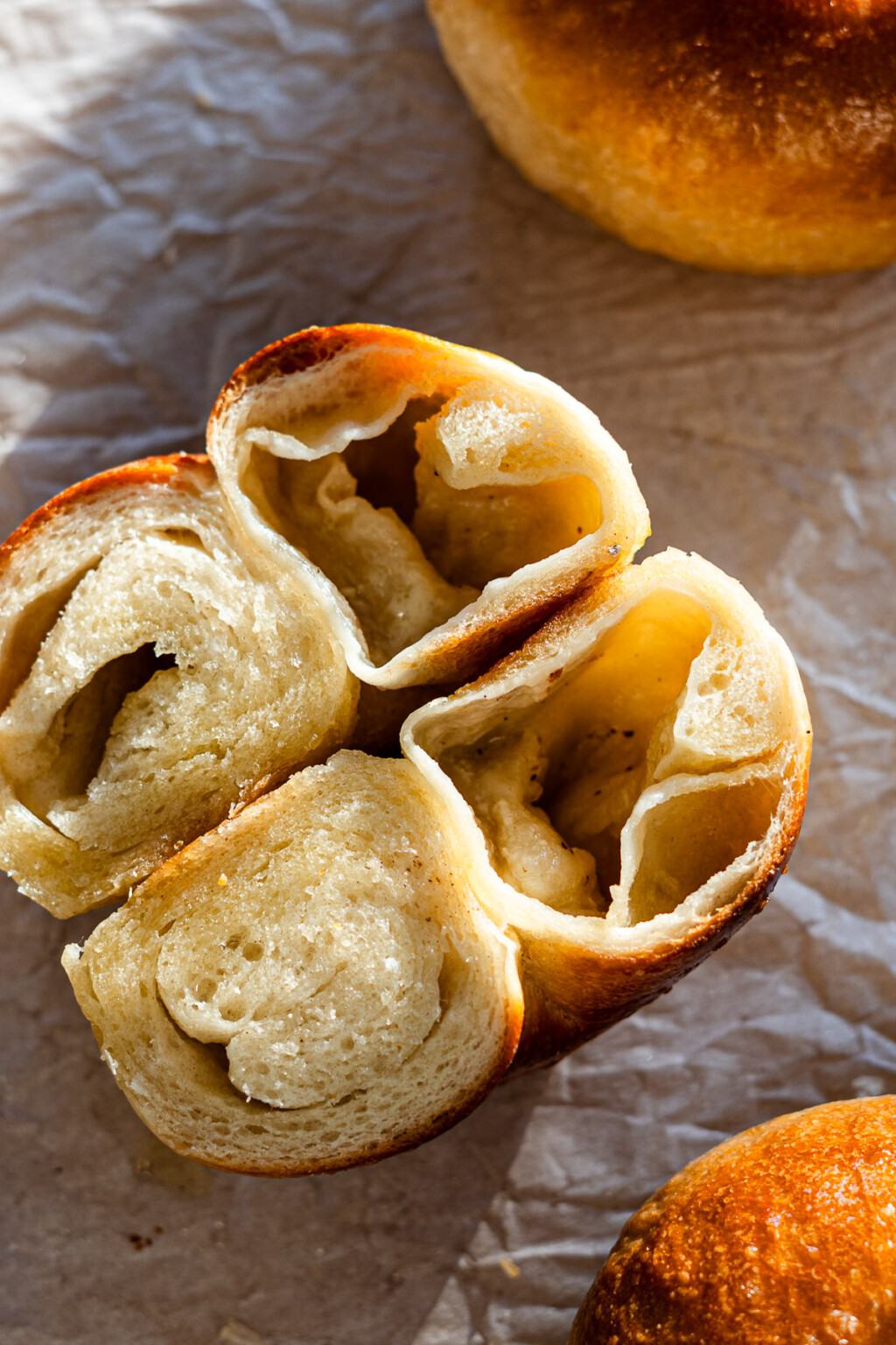Shio Pan Bagels (Butter Bagels) 塩パンベーグル - Okonomi Kitchen