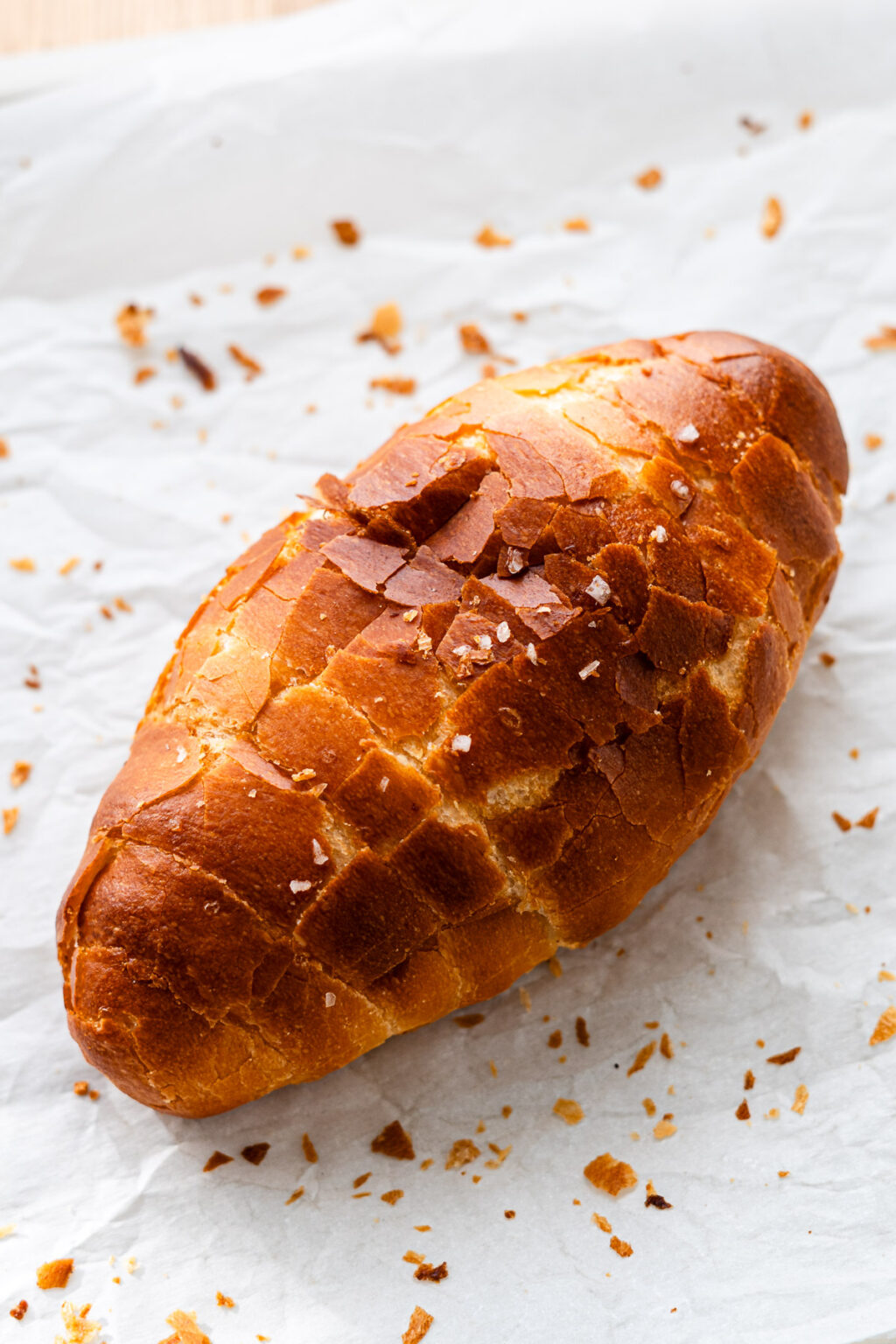 Salt Bread (Shio Pan) 塩パン Recipe - Okonomi Kitchen
