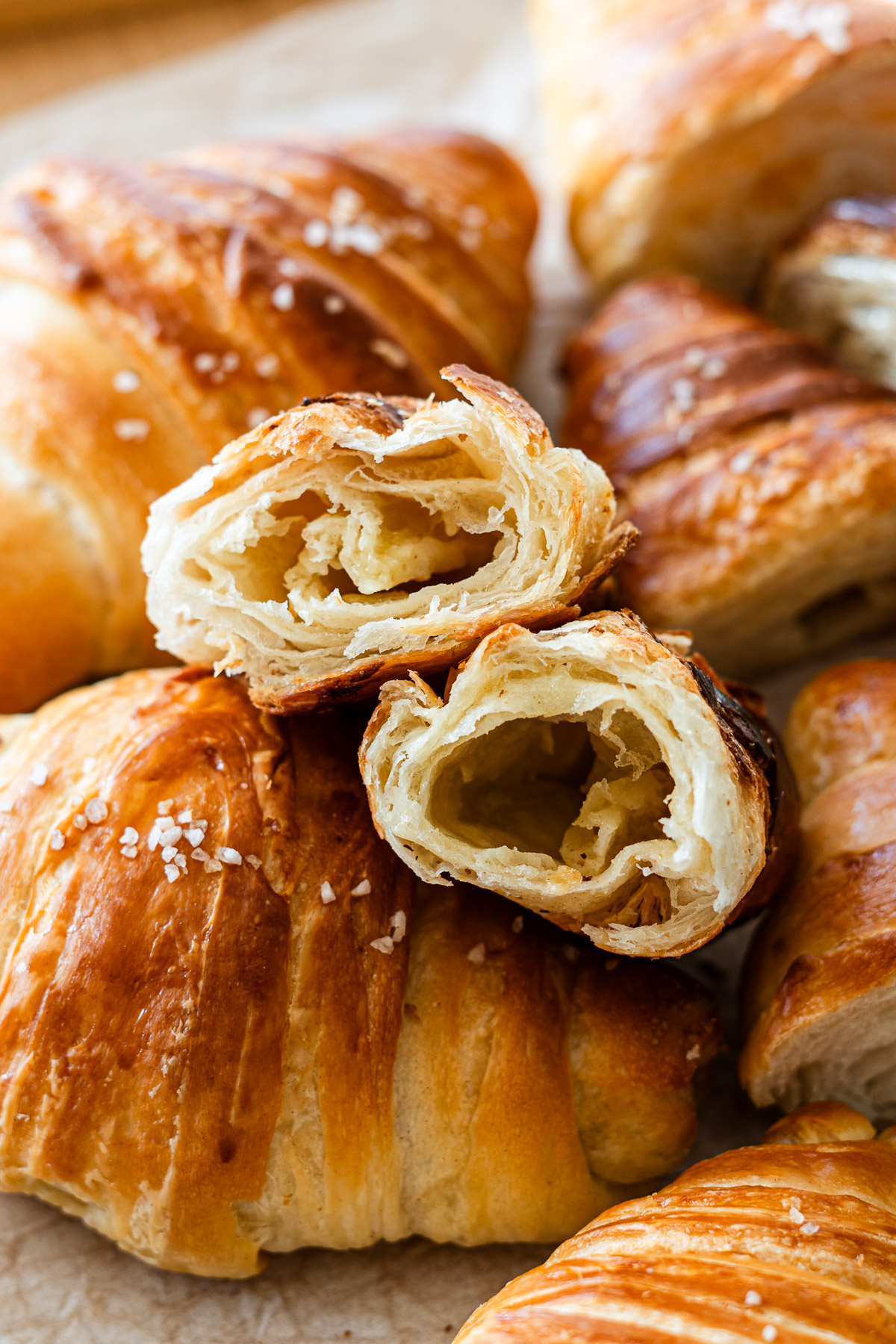 Shio Croissant (Salt Bread Croissant) - Okonomi Kitchen