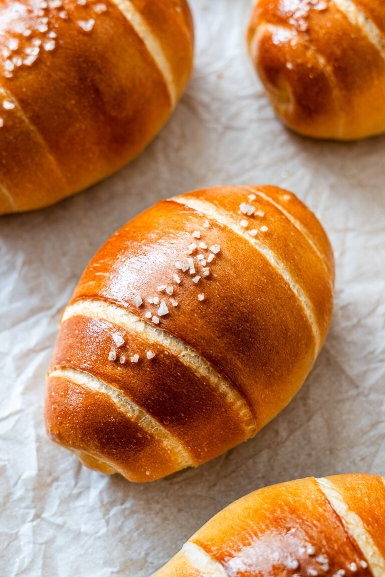 Salt Bread (Shio Pan) 塩パン Recipe - Okonomi Kitchen