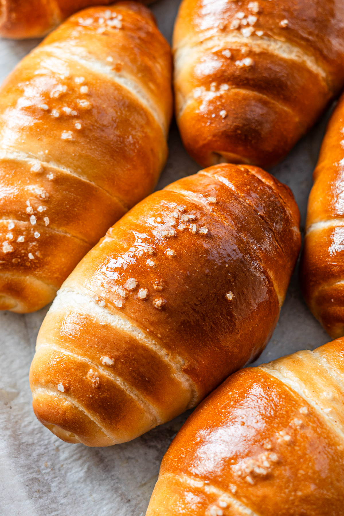 Honey Butter Salt Bread (Salted Honey Butter Rolls) - Okonomi Kitchen