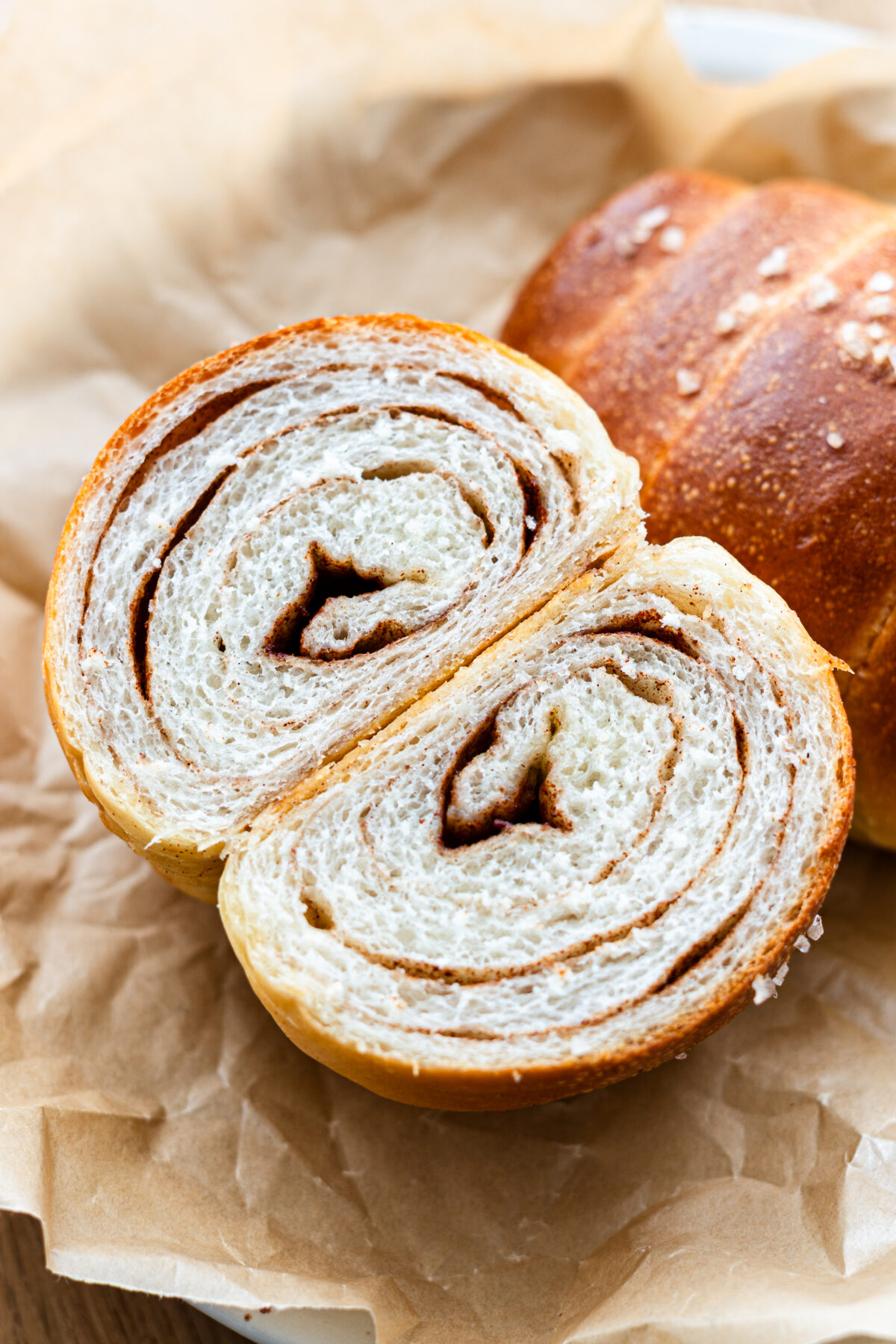Cinnamon Roll Salt Bread - Okonomi Kitchen