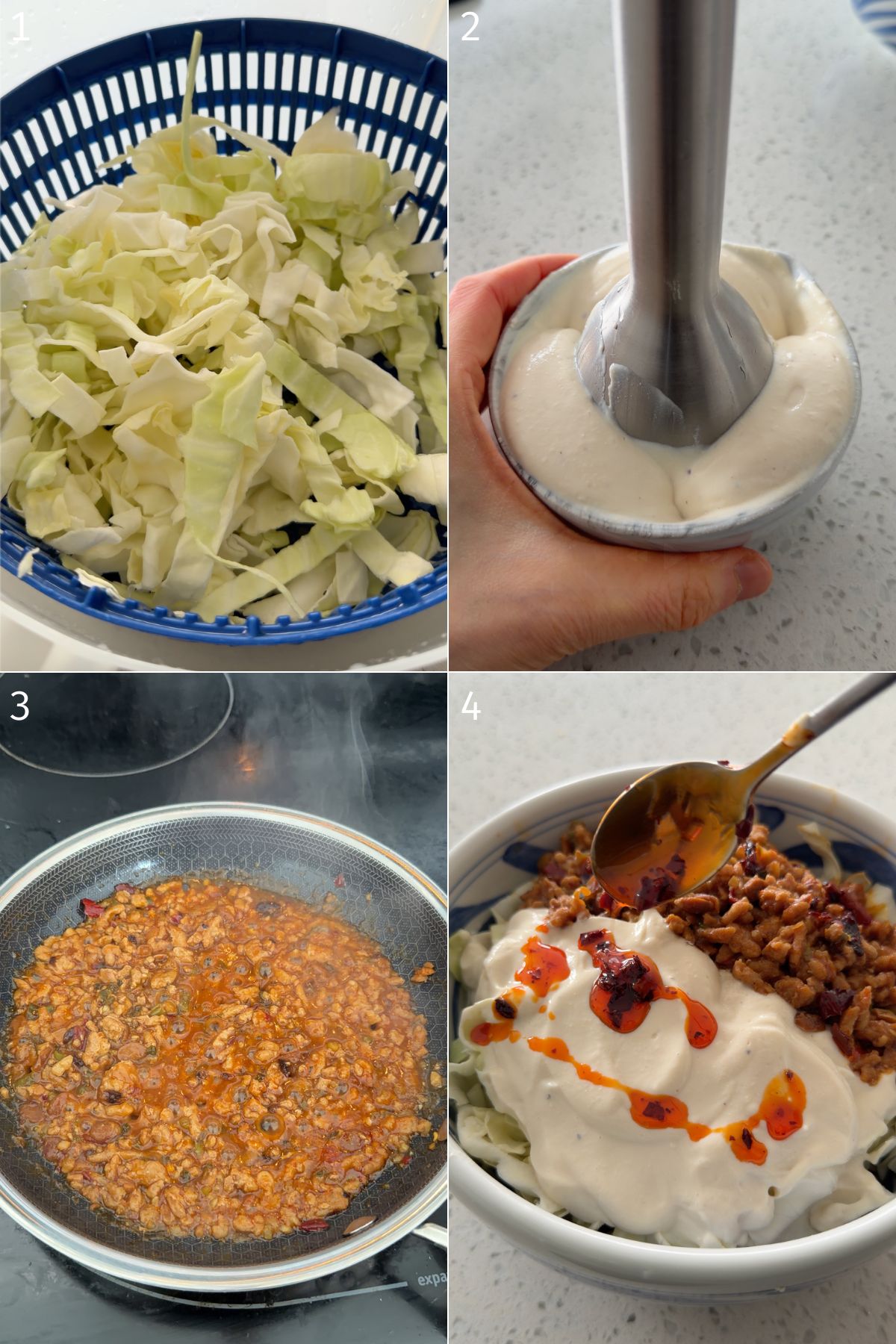 Creamy Mapo Tofu Salad - Okonomi Kitchen